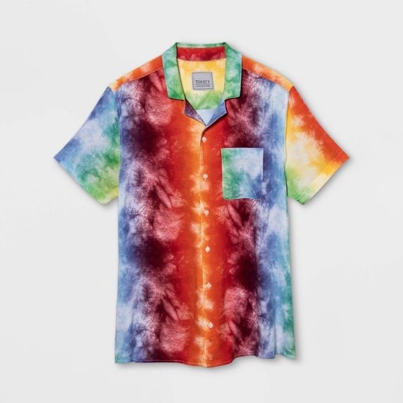 Trinity | Shirts | Pride Gender Inclusive Adult Tiedye Rainbow ...